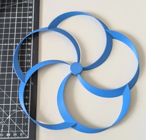 Five wing toroidal rotor by Ask Lysdahl | Download free STL model ...