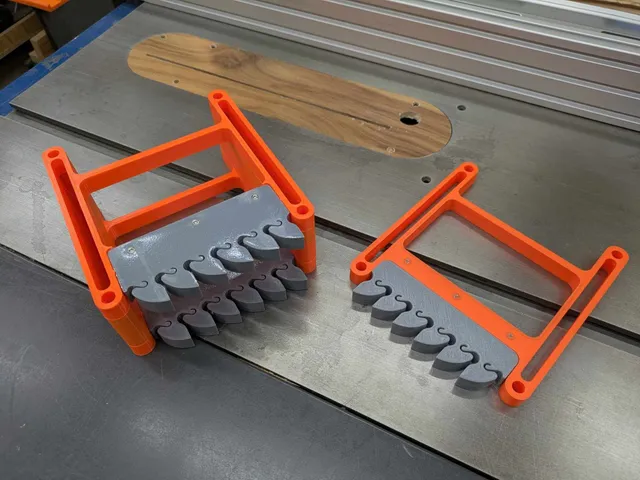 Stackable Featherboard with Replaceable Heads (Optimized for 5/16" and ...