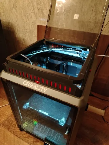 CREALITY K1+K1C LID RISER V2 [WITHOUT LEDs] [35mm height] by LEOTE ...