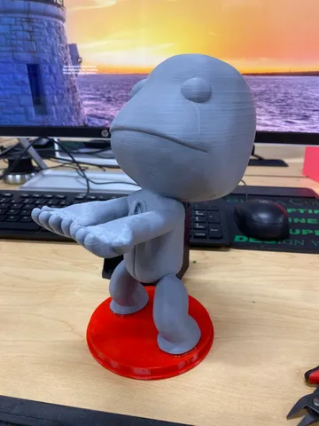 Sackboy Phone/Controller Holder by Wan | Download free STL model ...