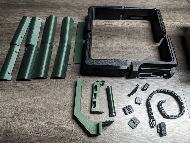 Make of Flashforge Adventurer 5M Drag Chain Clip and Adapter by ...