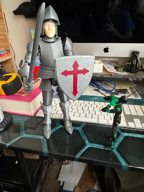 Make of Medieval knight armor for DUMMY 13 by Ryan Blackburn | Download ...