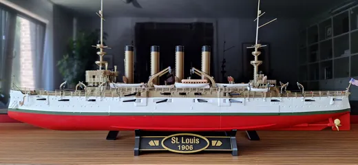 USS St. Louis - official 3D printable model from WoWS by World of ...