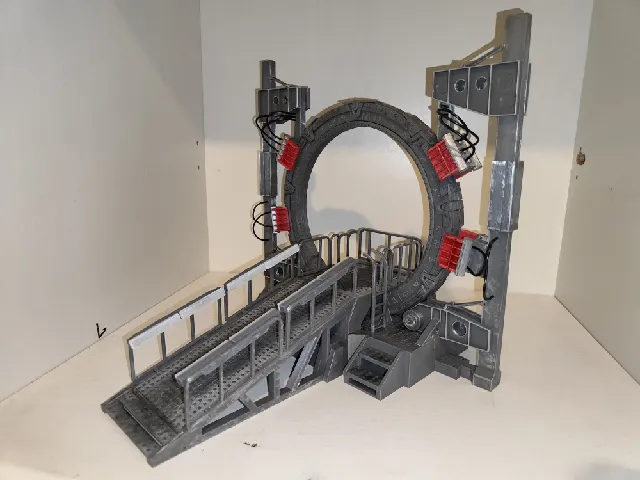 Make of Stargate in the SGC pedestal by Dam | Download free STL model ...