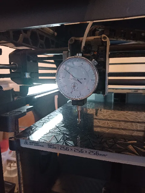 Make of Bambu Lab Manual Bed Leveling Dial Gauge Mount by ap.engineering | Download free STL ...