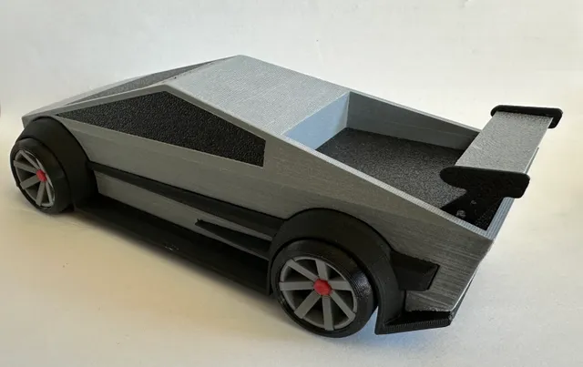Make of Tesla CYBERTRUCK / CYBERCAR by fedyr | Download free STL model ...