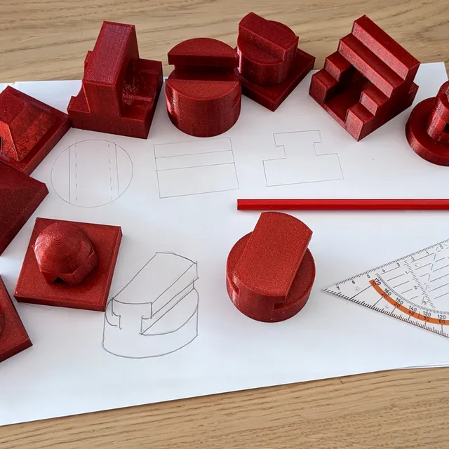 Make of Technical drawings with 3D-Printed forms by WorstCase ...
