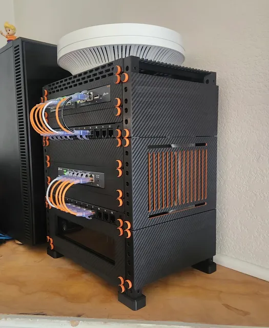 Make of Modular 10 Inch Server Rack - Reworked by Codex.exe | Download ...