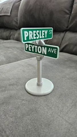 Indian Chieftain Street Signs by 253Bigfoot | Download free STL model ...