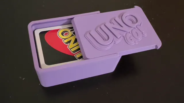 Make of Uno Go! Card Box by Phil Ecker | Download free STL model ...