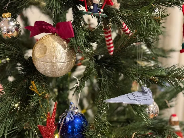 Death Star Christmas Tree Ball by Margel | Download free STL model ...