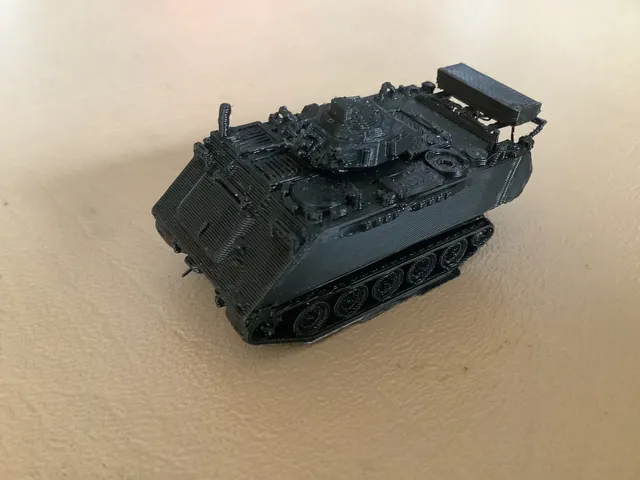 1-100 Canadian TLAV M113A3 with Turret by bonzai000 | Download free STL ...