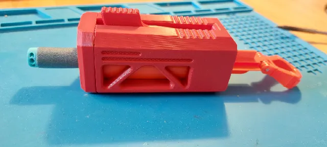 Make of Pick-Rocket 2_ Xshot Micro Reshell // Nerf Attachment by ...