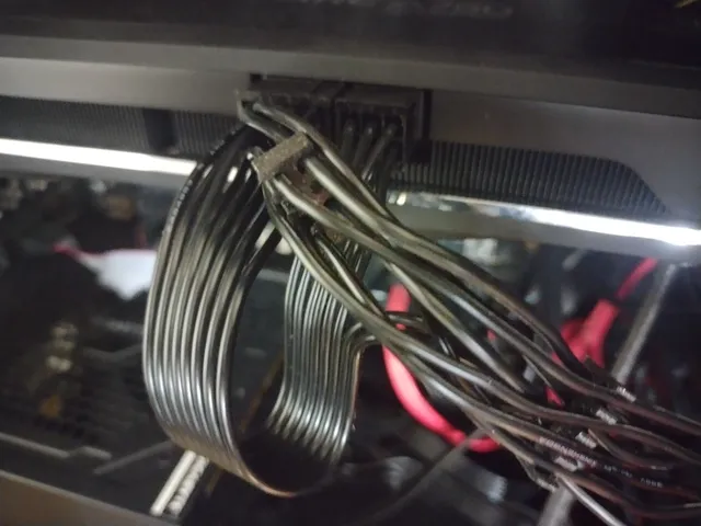 Invisible GPU Cable Comb for braided cable extensions 4X2, 8X2, 12X2 ...