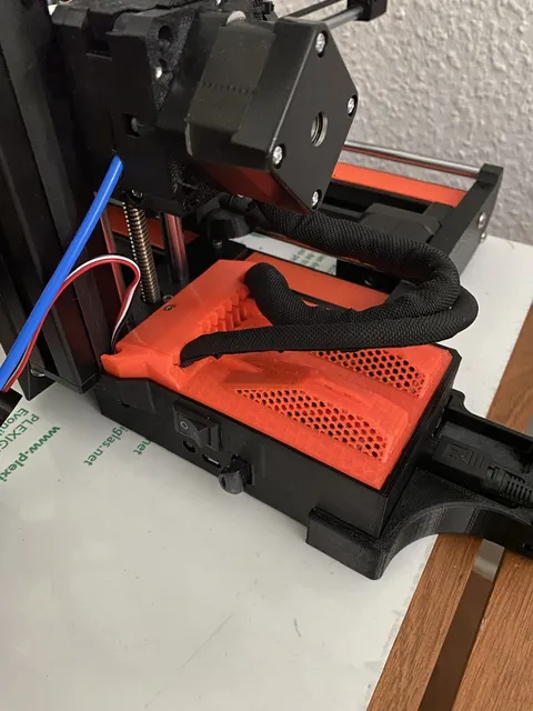 Make of Prusa Mini Buddy Board Cable Management Cover by Ben | Download ...