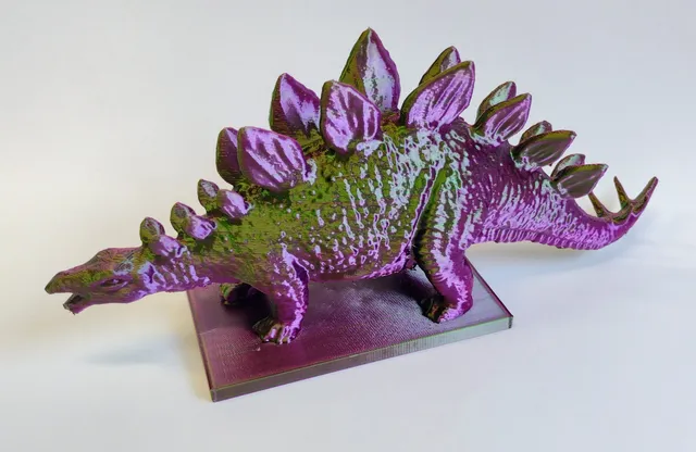 Make of Stegosaurus 3D Scan by Fußka | Download free STL model ...