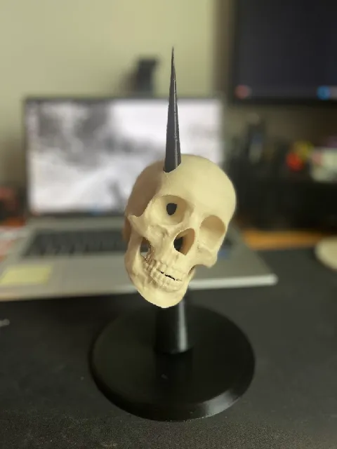 Make of Human Skulls on Spikes (x3) by Rato | Download free STL model ...