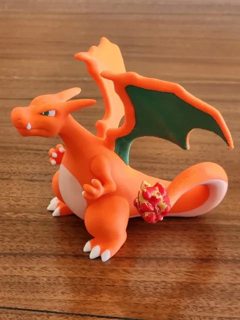 Make of Retro Charizard - Pokémon Red Version Artwork by Jon | Download ...