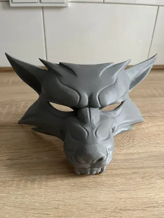 Triss Merigold Fox Mask - The Witcher 3 by Quint | Download free STL ...