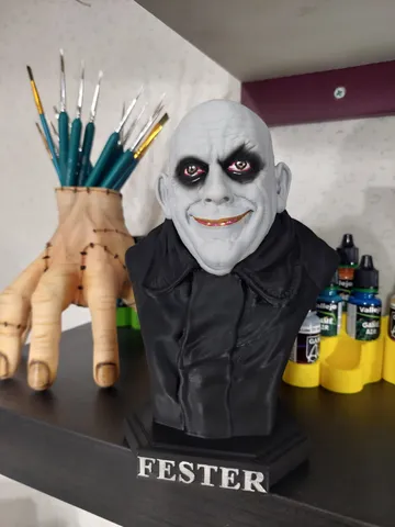 Fester Addams Bust by JS-studio | Download free STL model | Printables.com