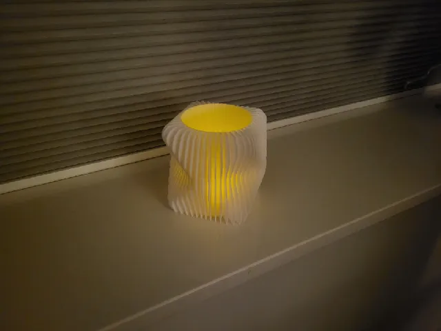 Wavy Pencil Holder - Vase mode by SNASA | Download free STL model ...