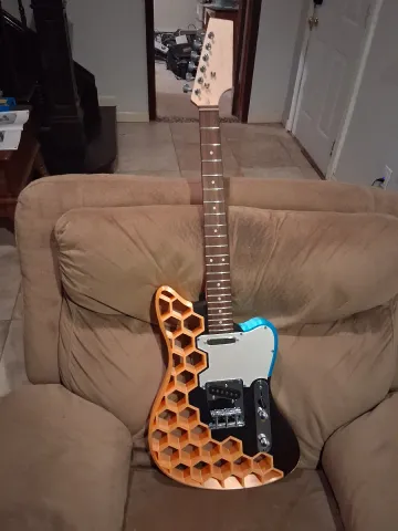The Prusacaster - a 3D printable guitar by Mikolas Zuza | Download free ...