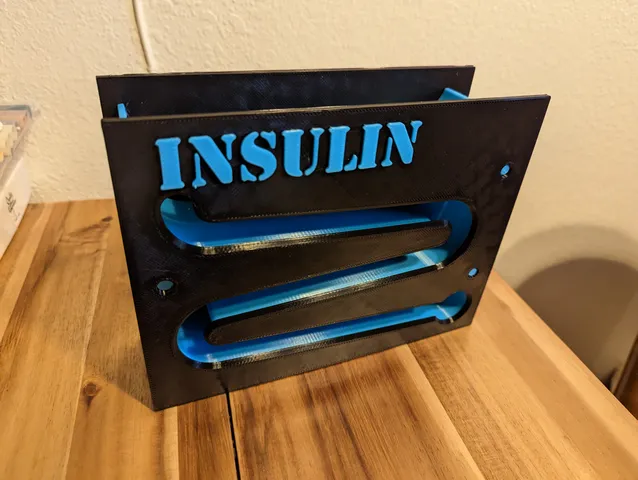 Fred's Insulin Rack by FMD | Download free STL model | Printables.com
