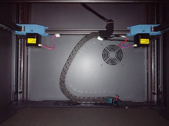 Make of SV08 Shorter under the drag chain connector by Build_Me ...