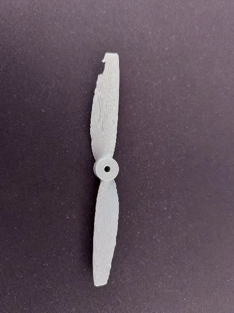 Make of Elliptical-blade NACA airfoil propeller library by goTVm ...