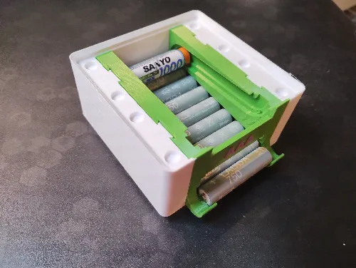 Gridfinity - Stackable Battery Dispenser (Remix) by MrMaKr | Download ...