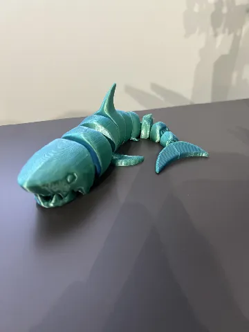 Articulated Shark by McGybeer | Download free STL model | Printables.com