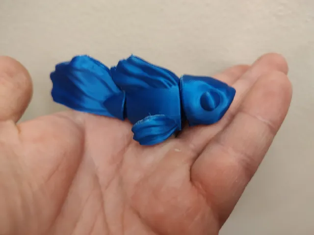 Flexi Betta Fish by Symbiance | Download free STL model | Printables.com
