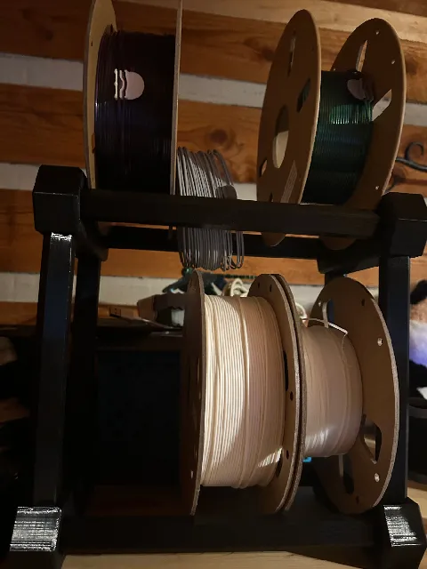 Make of Modular filament spool rack by st3amboat | Download free STL ...