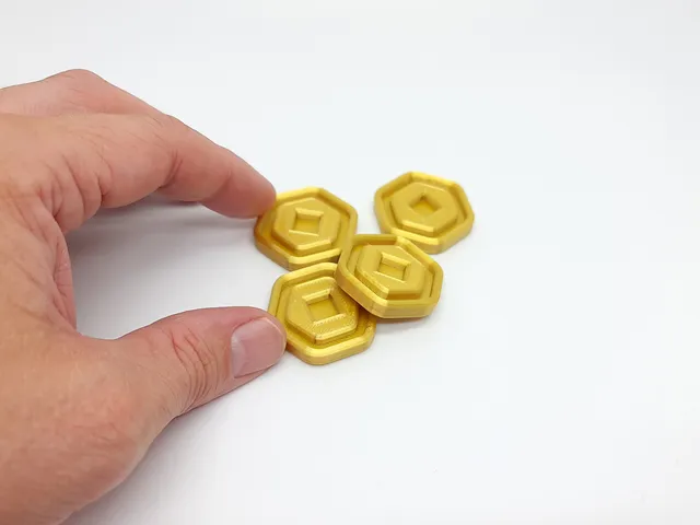 Make of Robux coin by agepbiz | Download free STL model | Printables.com
