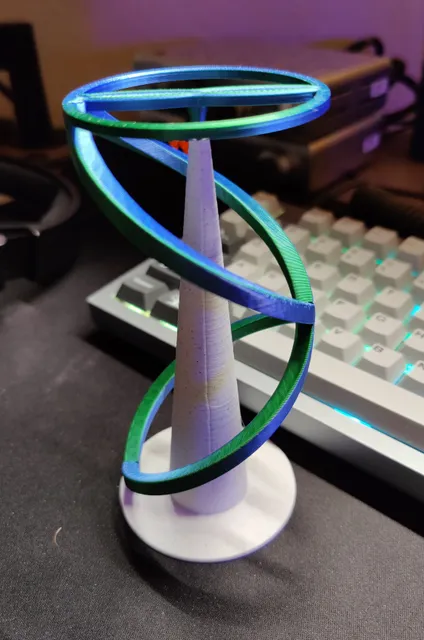 Make of Desk Spinner by kaizoor | Download free STL model | Printables.com