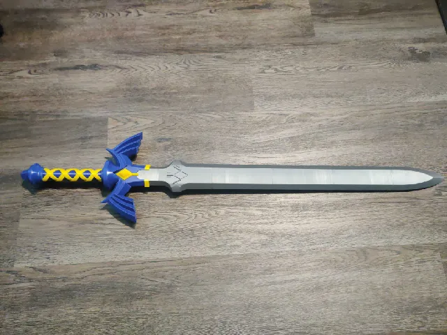 Legend of Zelda Master Sword (BOTW) (TOTK) (Full Scale) by Popandsicle ...