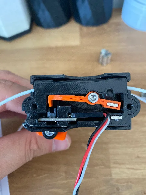 Make of Prusa Mini Filament sensor lever, adjusted by BTR3D | Download ...