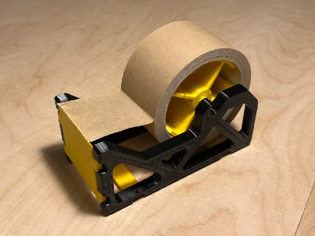 Infinite tape dispenser by Edgar.A | Download free STL model ...