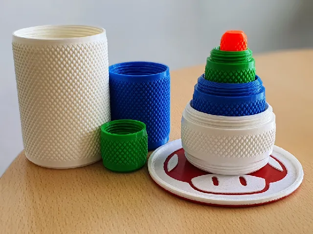 Make of Nesting fidget toy (Montessori style) by Dejvik | Download free ...