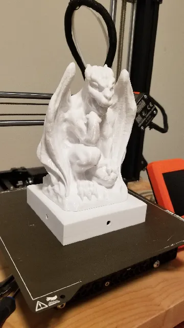 Make of Gargoyle Fence Post Toppers by Mike | Download free STL model ...