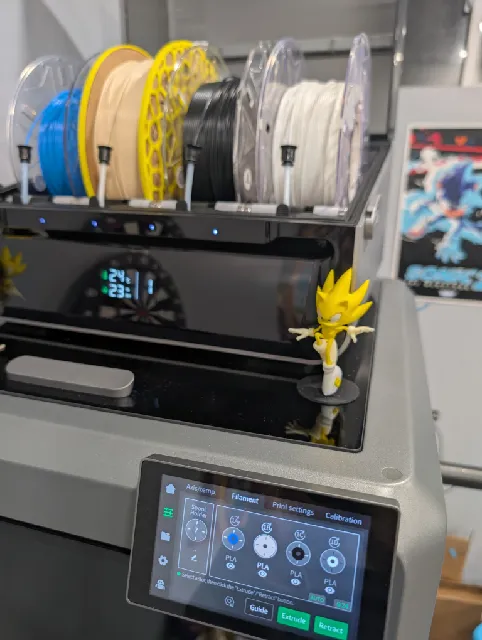 Make of Creality CFS Slim Carboard Spool Adapters w/ Desiccant Holder ...