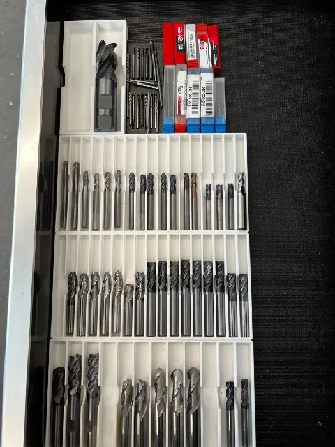 Make of Endmill / Reamer / Drill storage containers by Will Burnham ...