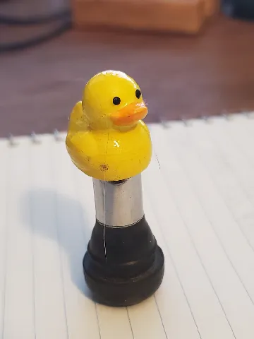Duck Valve Stem Cap by Built_Over_Bot | Download free STL model ...