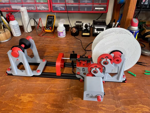 Make of Bambu Lab Filament Spool Winder - Filament Guide, Filament ...