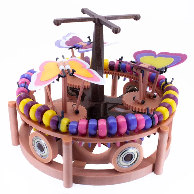 Make of Carousel with butterflies and caterpillars by Tiffy's Lemonade ...