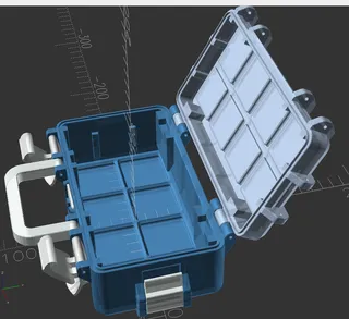 Gridfinity Rugged Storage Box, Parametric and Customizable by bulbasaur0 | Download free STL ...