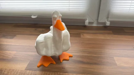 Middle Finger Duck v4 by Jeffrey Watts | Download free STL model ...