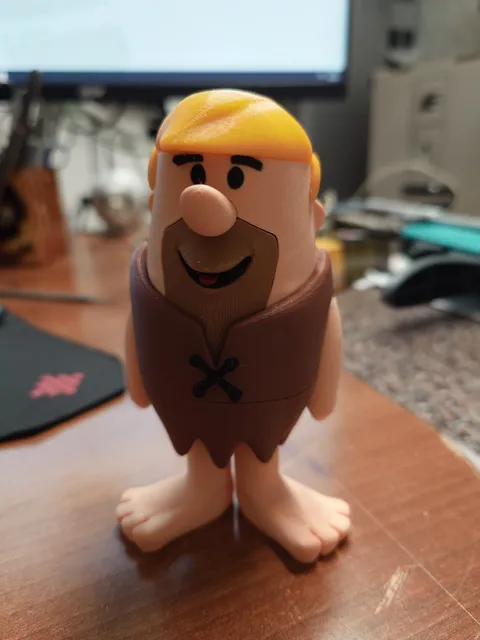 Make of Barney Rubble by Georgi | Download free STL model | Printables.com