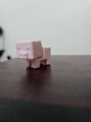 Minecraft-inspired Pig Mini Figure Kit Card/ Keychain by chiz ...