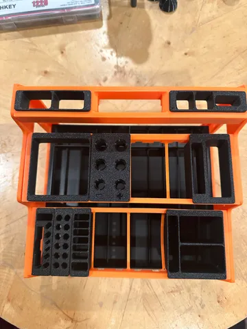 Modular 3D Printed Desktop Storage Rack by Indeterminate Design ...